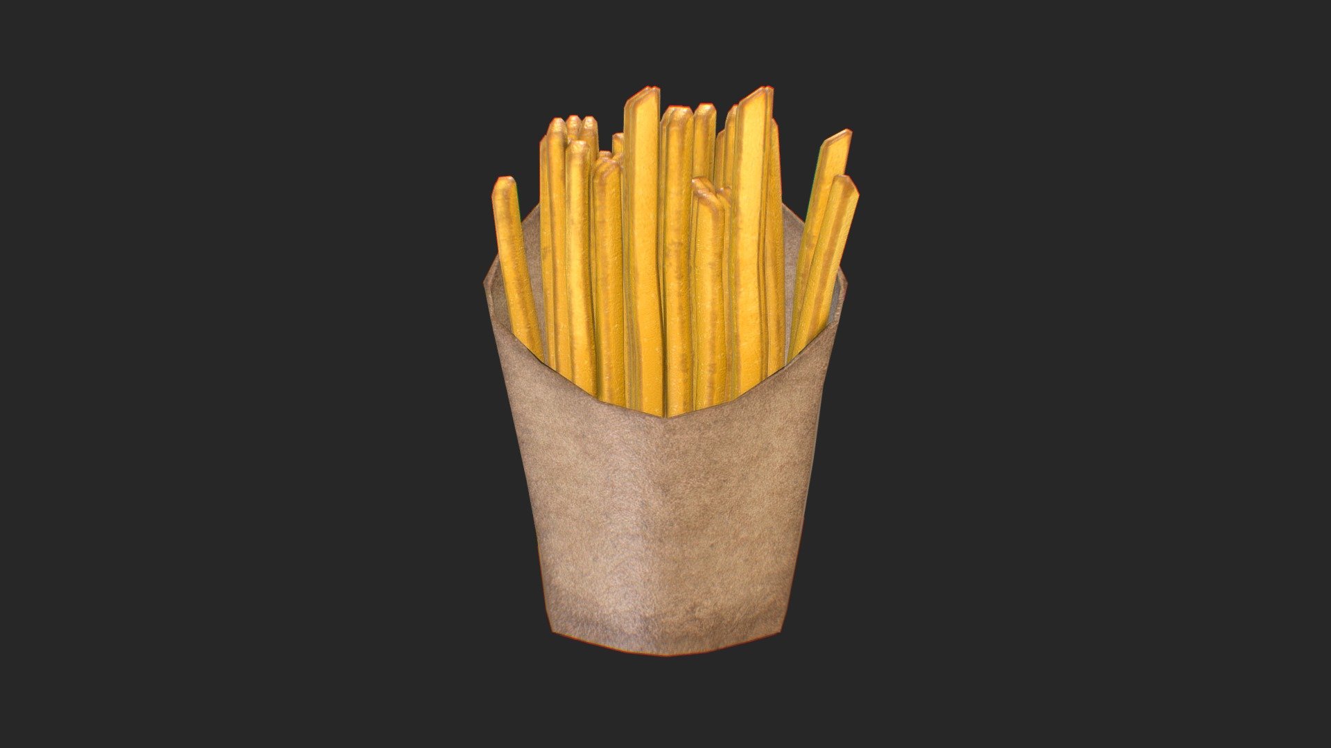 French_Fries_FBX - 3D model by 3D Skill Up (@3dskillup) [be07713 ...