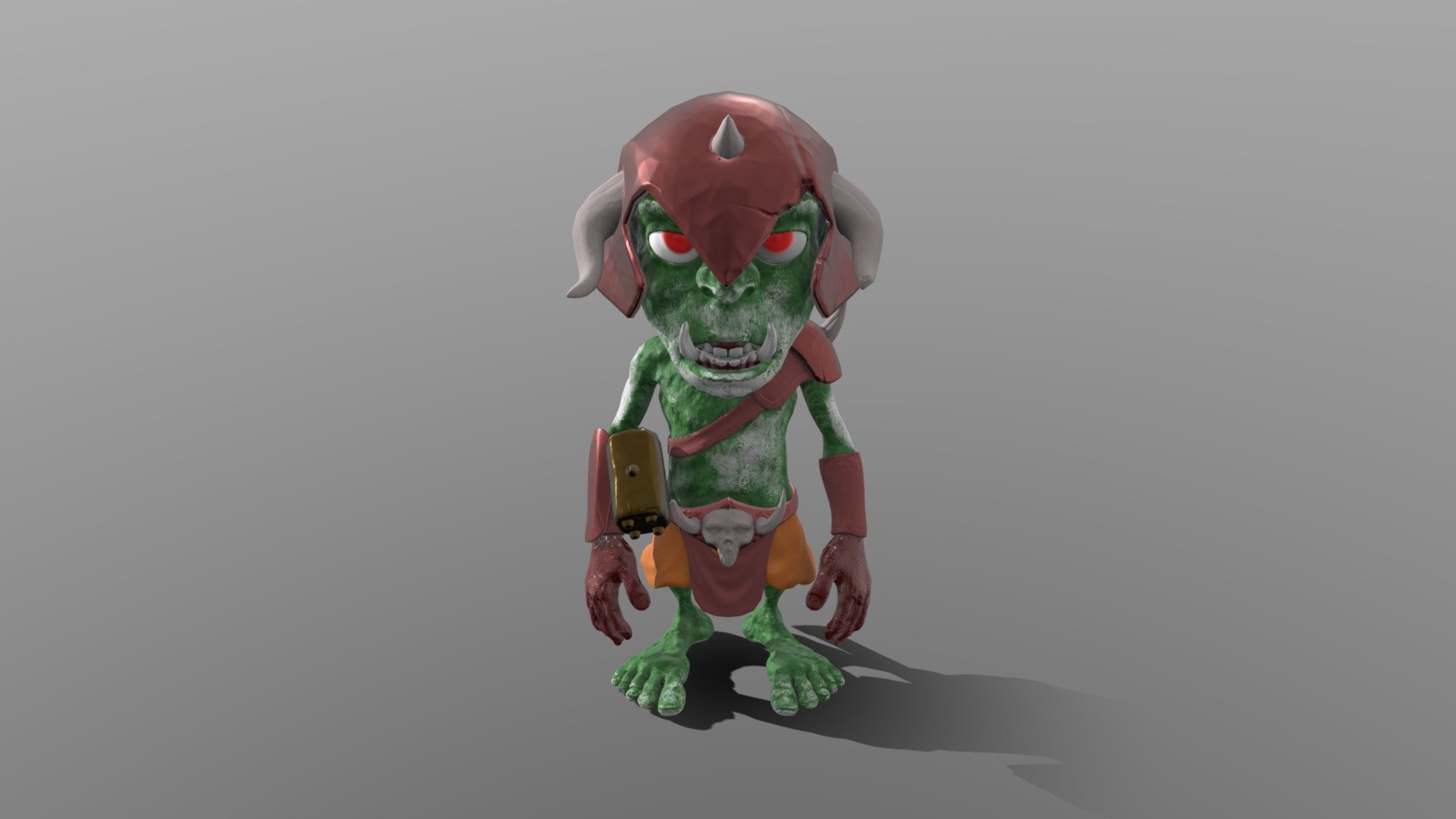 Ork with bloody hands - 3D model by natancn [be08a0d] - Sketchfab