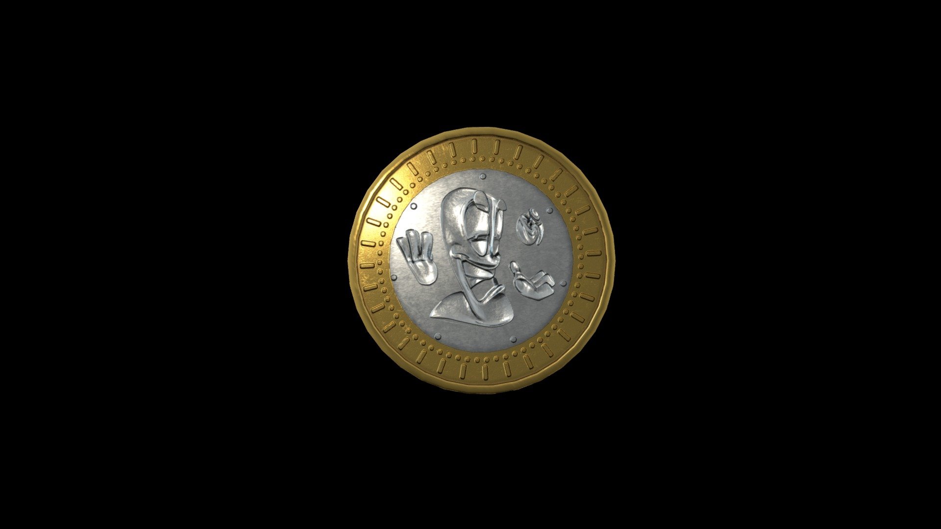 Worms Coin - 3D model by emevans93 [be0a35f] - Sketchfab