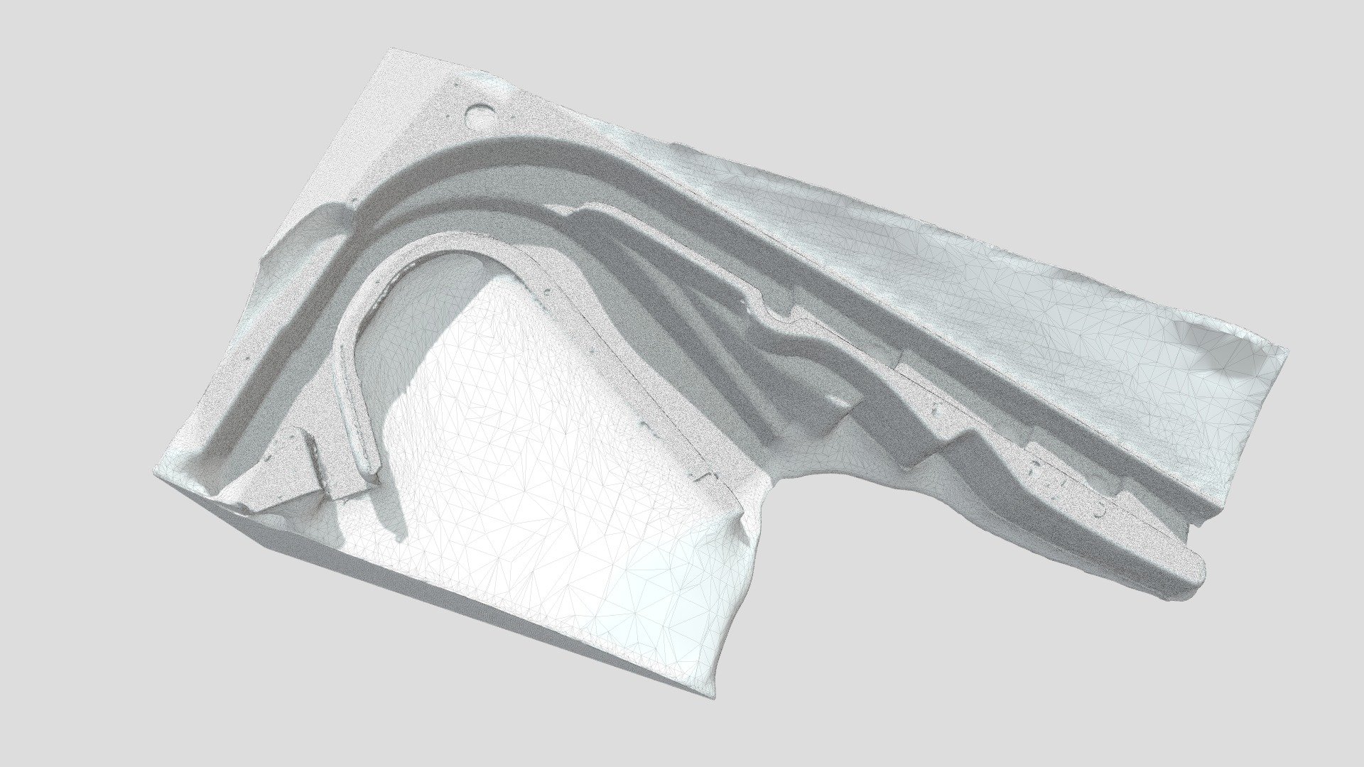 Pinball backplate ramp part - 3D model by scottjanousek [be0a565 ...