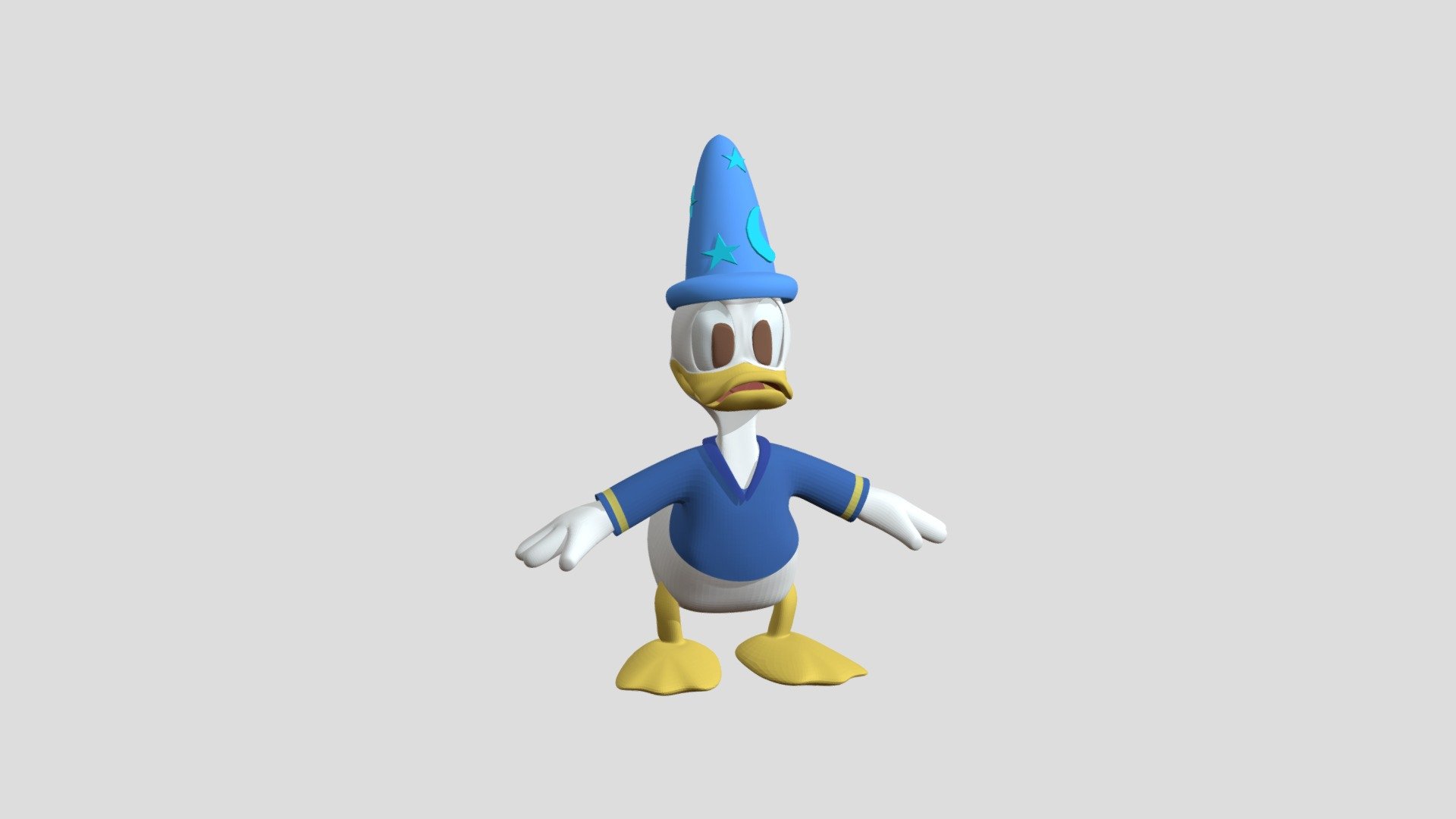 Donald Duck Model - 3D model by emmacucchi [be0c260] - Sketchfab