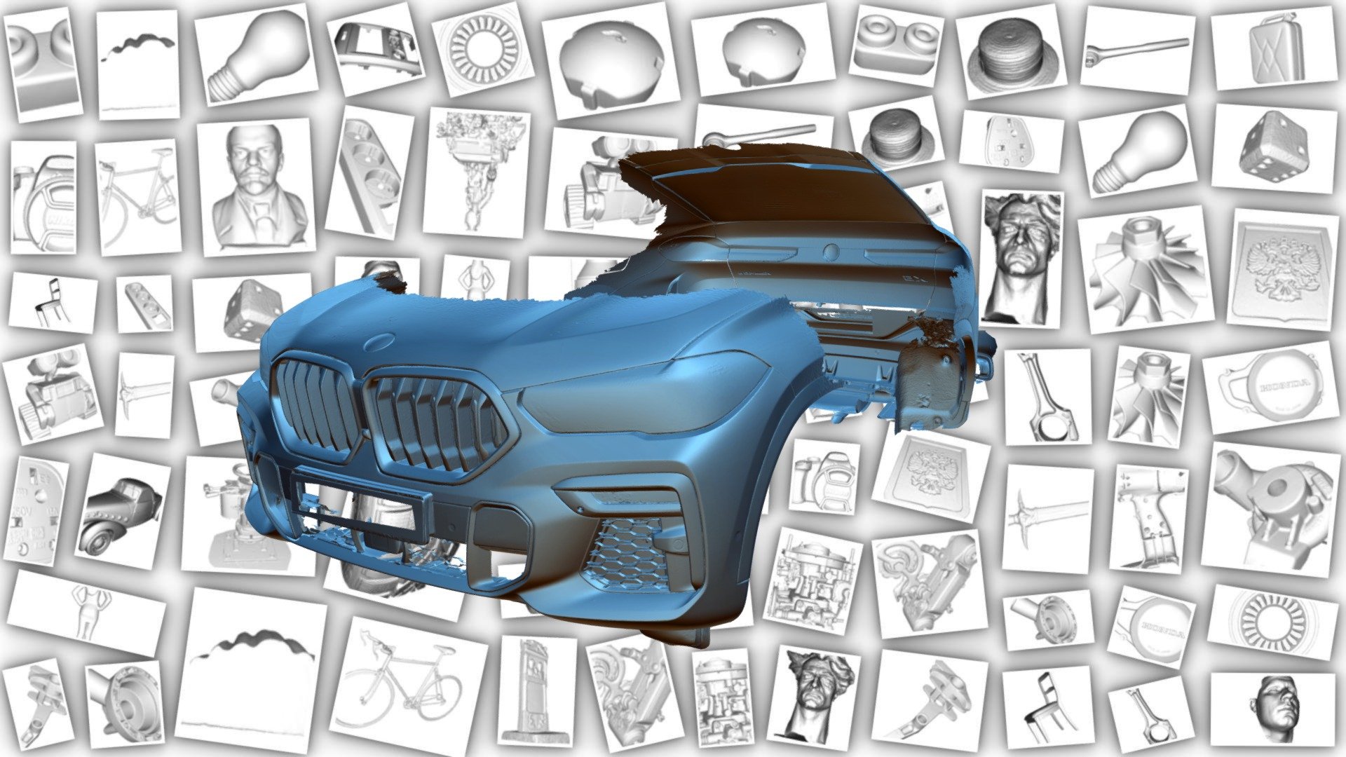 BMW X6 40D 3d Scan Data - 3D model by CAD-LAB (@3dscaning) [be0c45b ...