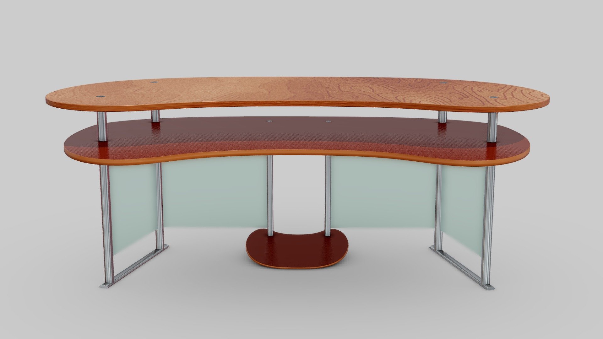 Computer Desk - Buy Royalty Free 3D model by 3Dee (@mellydeeis ...