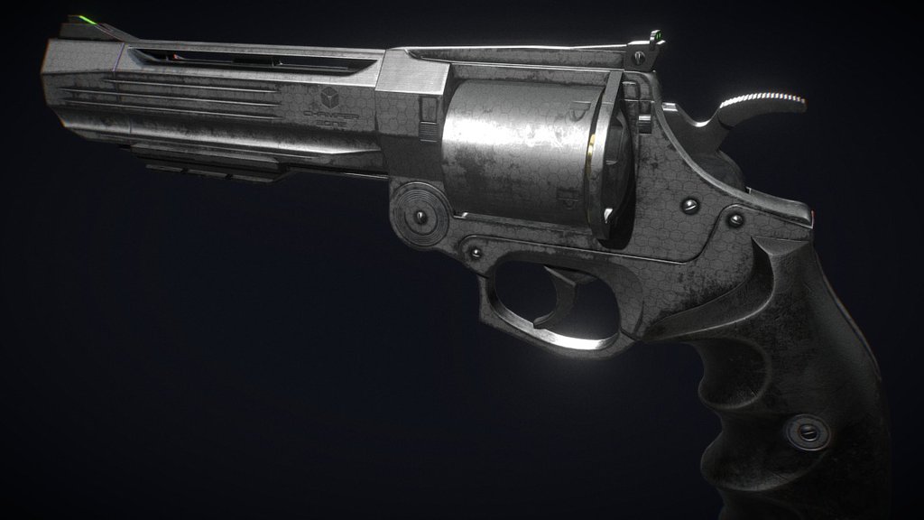 BMRevolver "ChamferZone edition" v.2 - 3D model by drlambert [be0dd7e] - Sketchfab