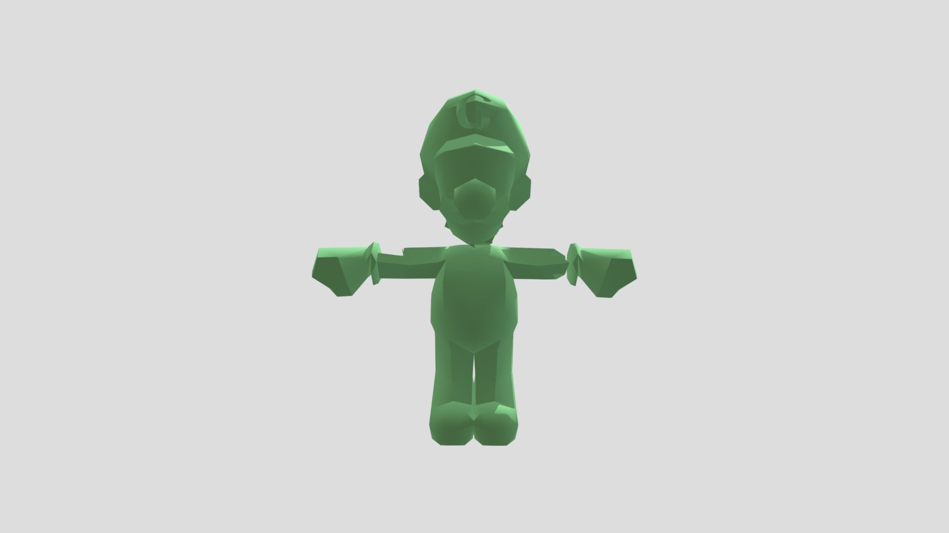 Gooigi - Download Free 3D model by MAXMILLION_404 [be0e1ef] - Sketchfab