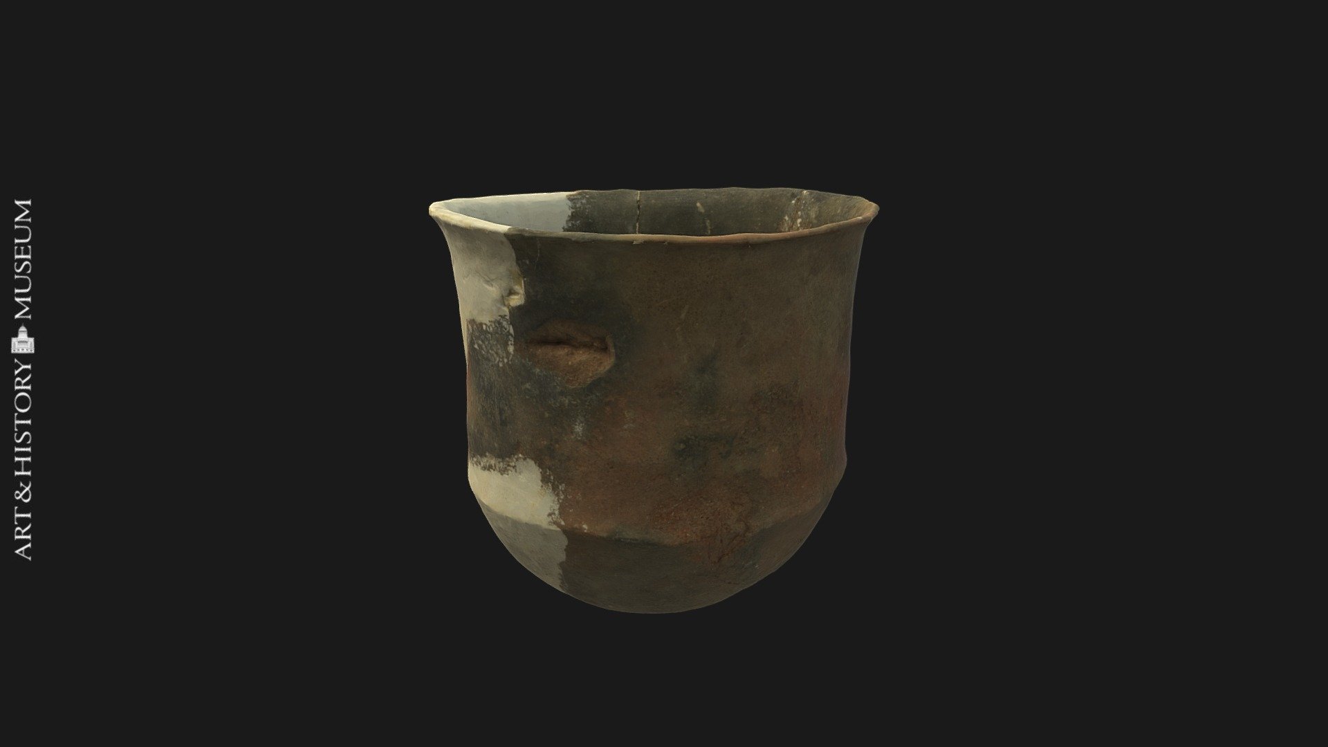 Carinated vase with wide opening - PG.41.1.899 - Download Free 3D model ...