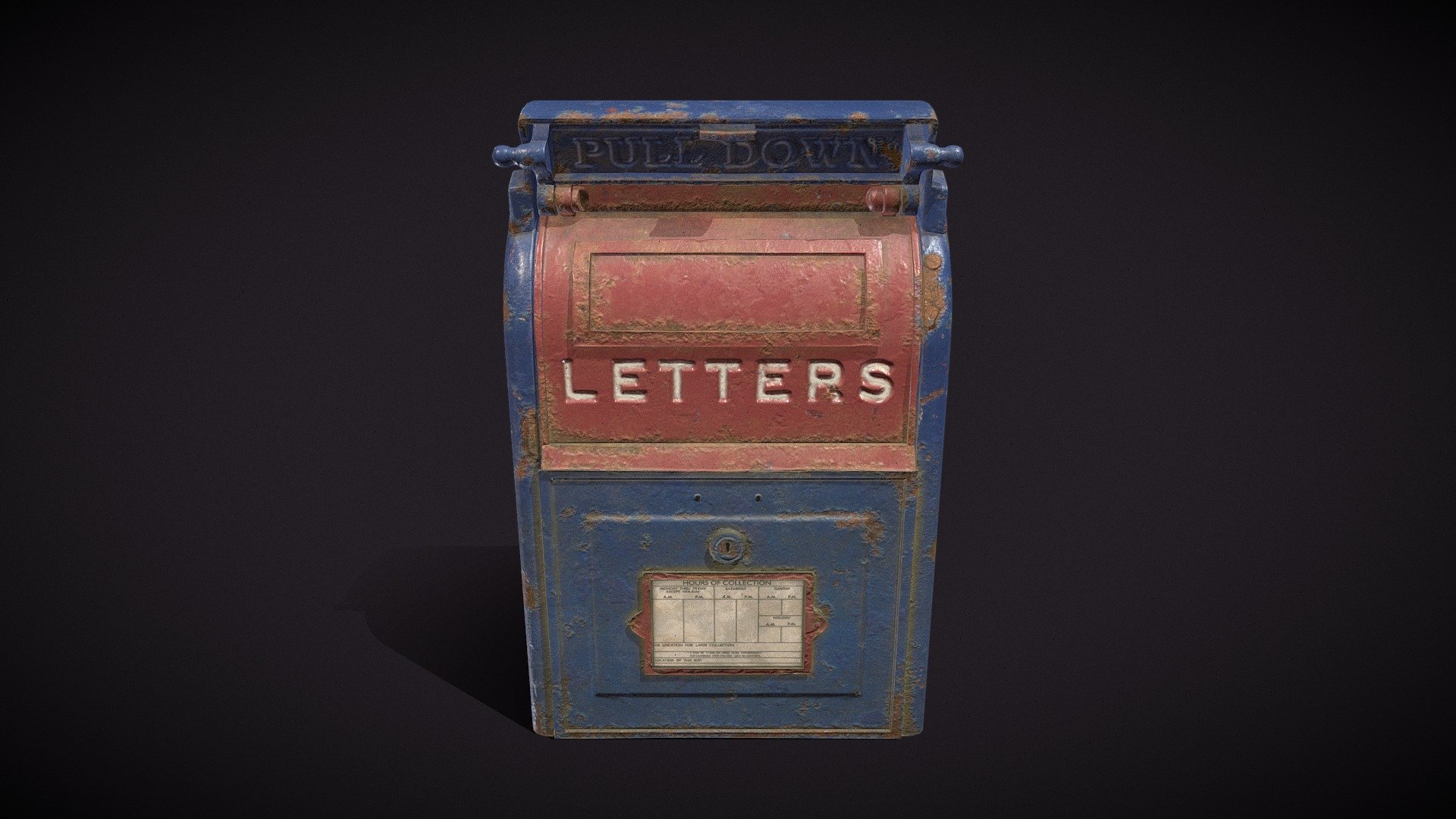 Mailbox Game ready 3D Model - 3D model by E.latyntsev (@elatyntsev ...