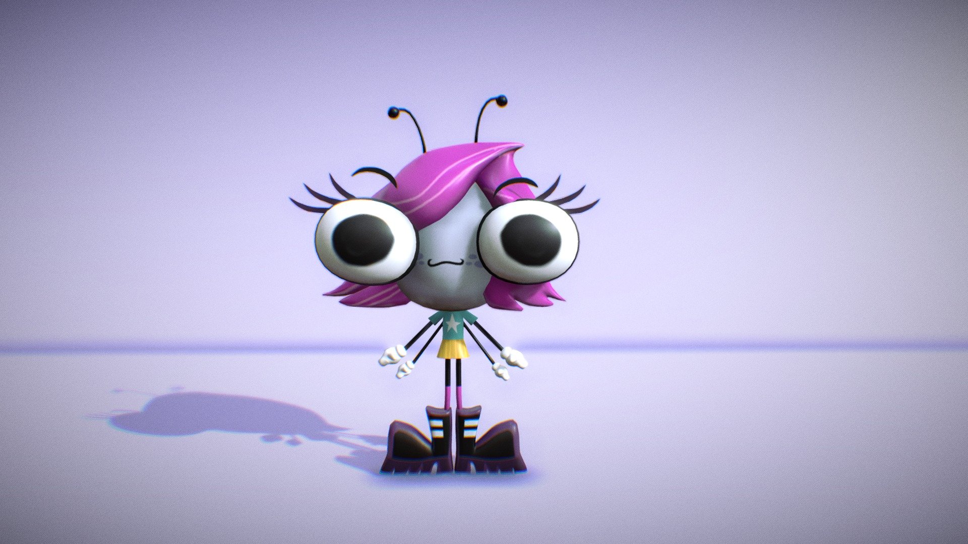 Meggy Pesky - Download Free 3D model by Michael Persi (@mikmikoni ...