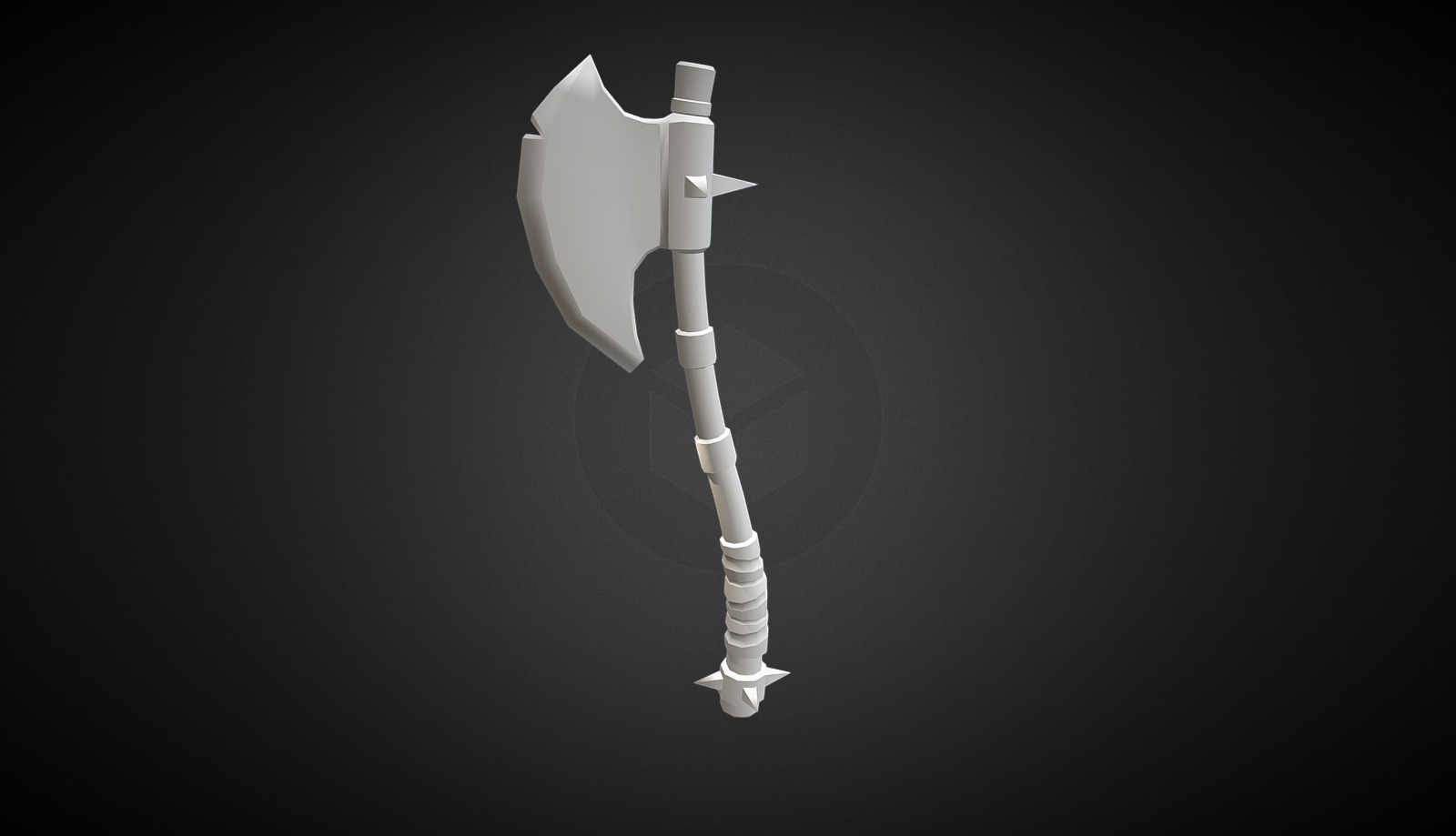 Low Poly Axe - 3D model by mediocre.kate [be12eae] - Sketchfab