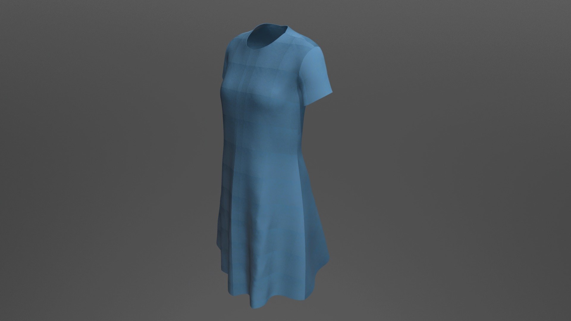 Sample dress in 3D - - 3D model by ateam007 [be138ed] - Sketchfab