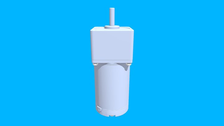 Geared-dc-motor 3D models - Sketchfab