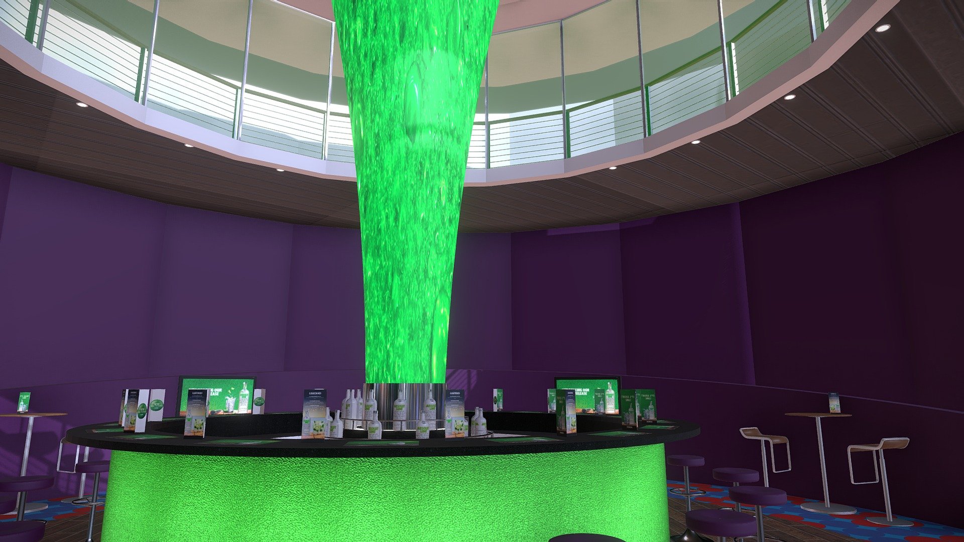 SMALL ATRIUM - 3D model by Koistudio MIAMI (@redesignstudio) [be14a61 ...