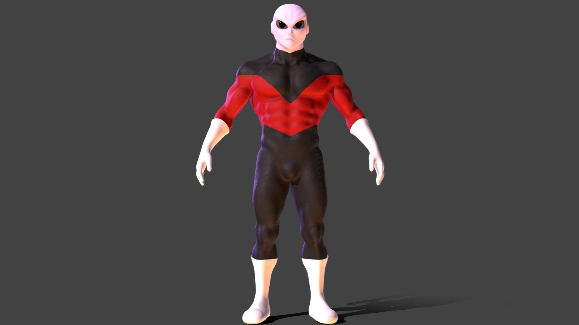 Jiren The Gray Dragon Ball Super DBZ Free Model - Download Free 3D ...