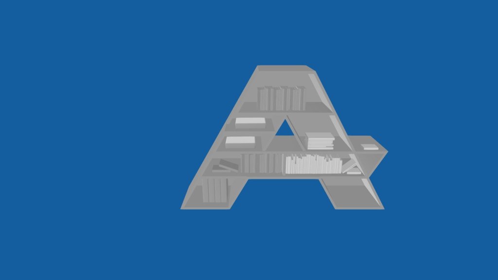 Letter A - 3D model by evolvearte [be172d2] - Sketchfab
