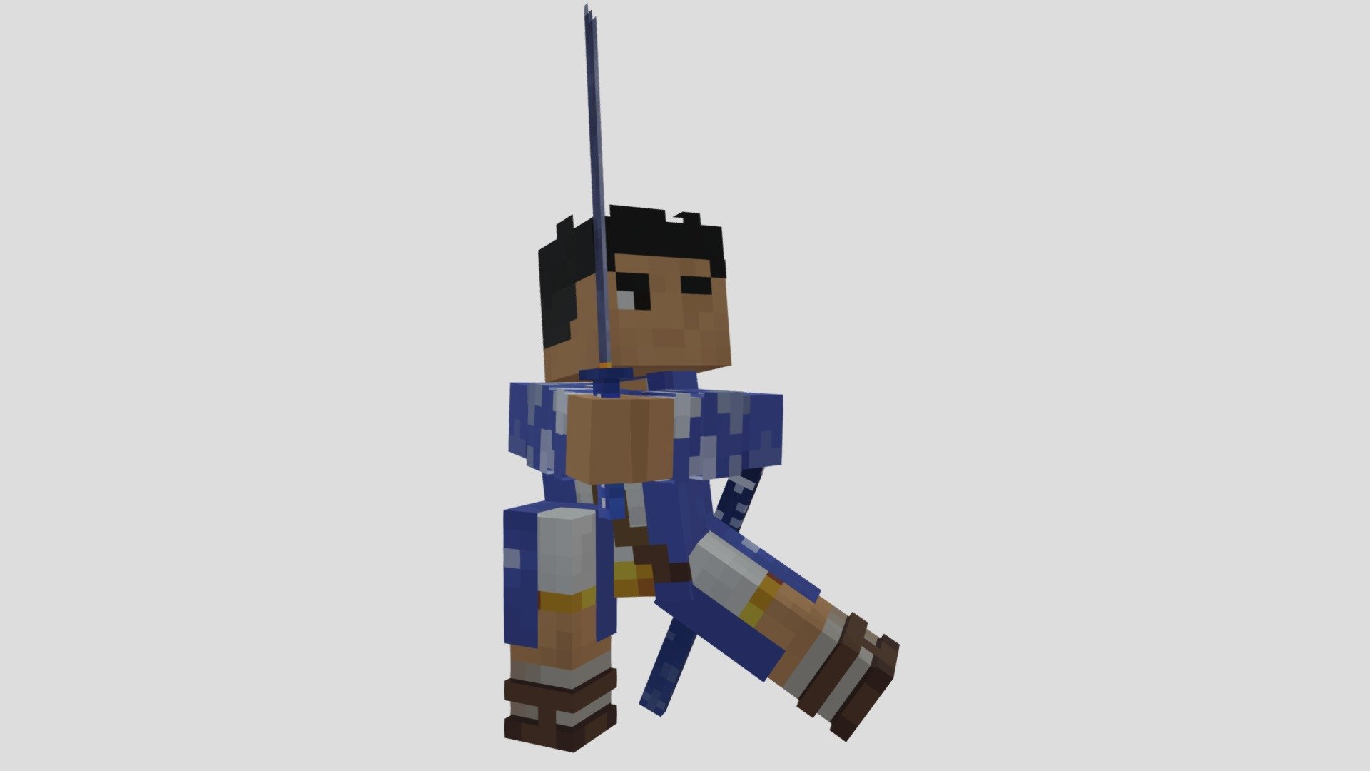 Frost Samurai - Download Free 3D model by RFVior [be18212] - Sketchfab