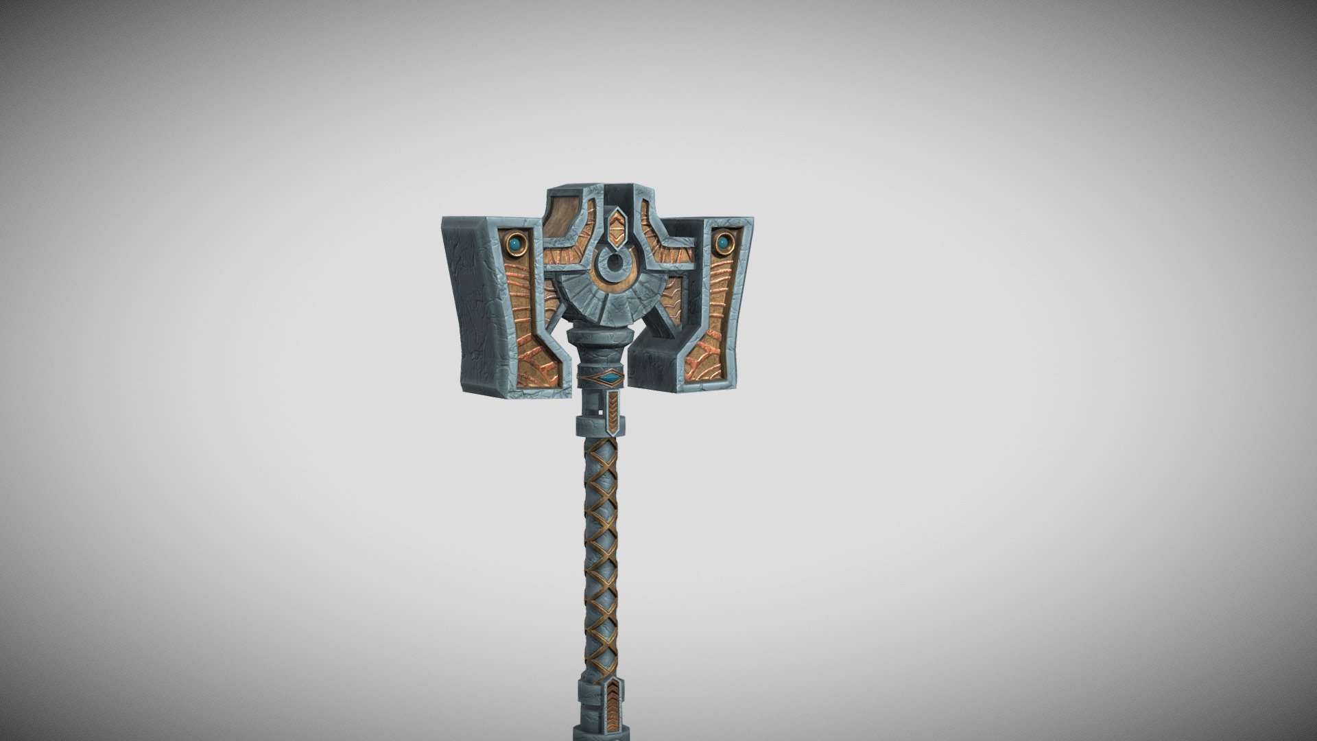 Modelling for games Hammer - 3D model by BradleyTownend [be1a1da ...