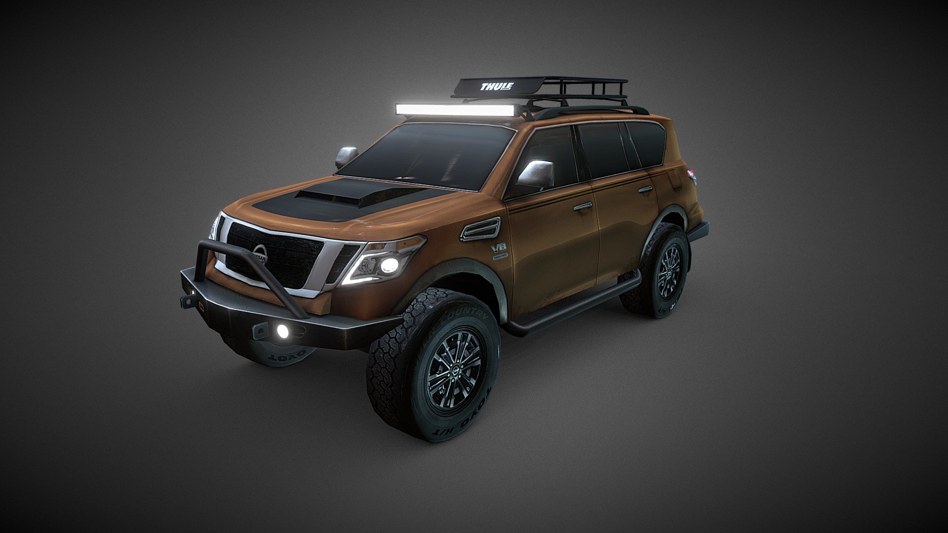 Nissan Overland - Buy Royalty Free 3D model by JonLundy3D [be1a244 ...