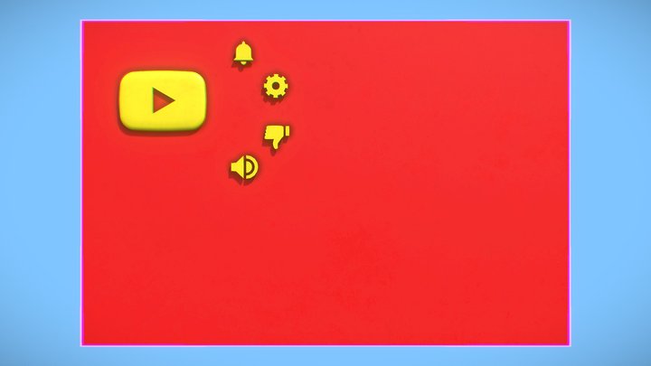 Youtube-logo 3D models - Sketchfab
