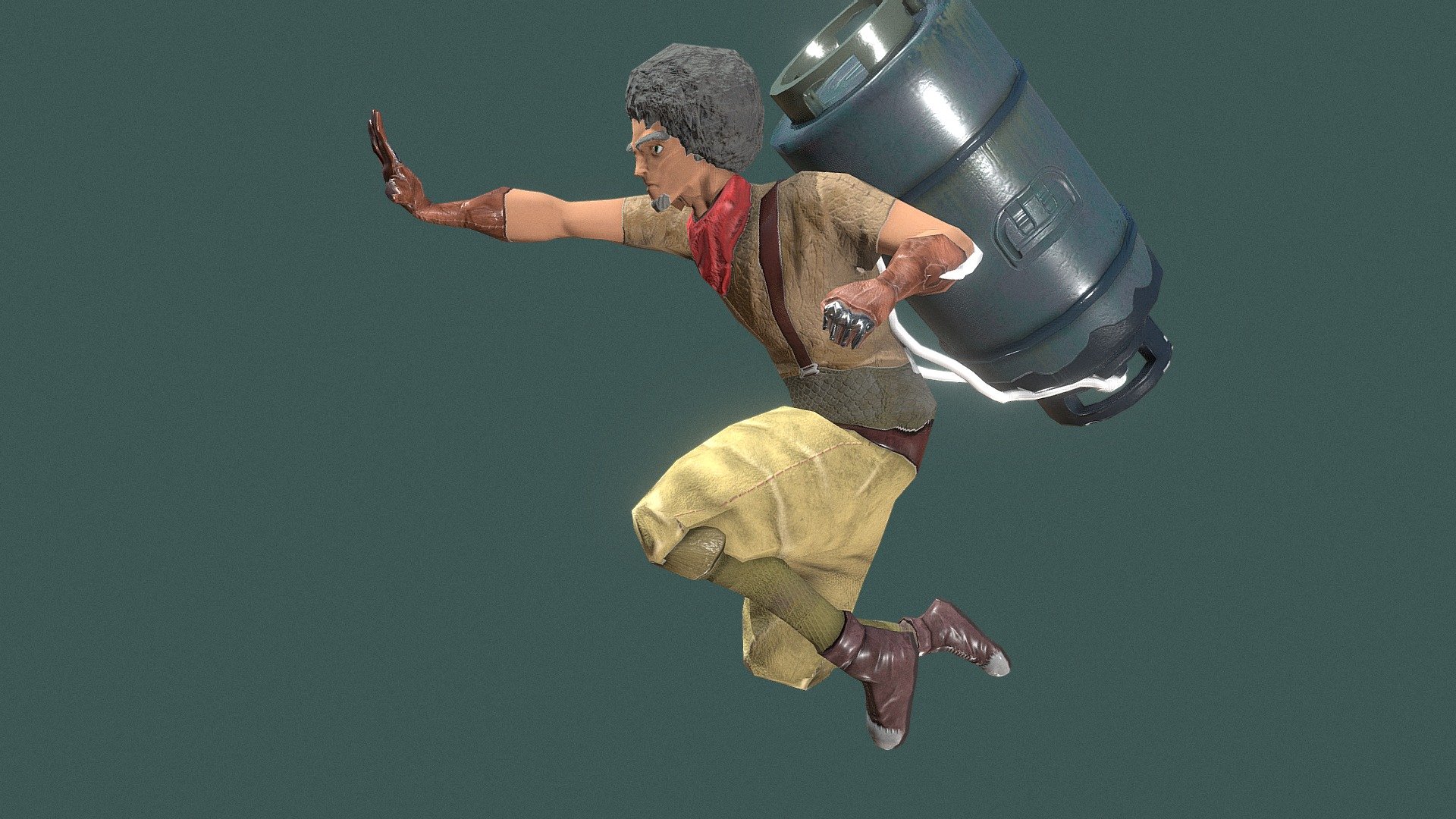 Chara_Pose - 3D model by bilal_bator (@BilalOuanes) [be1a526] - Sketchfab