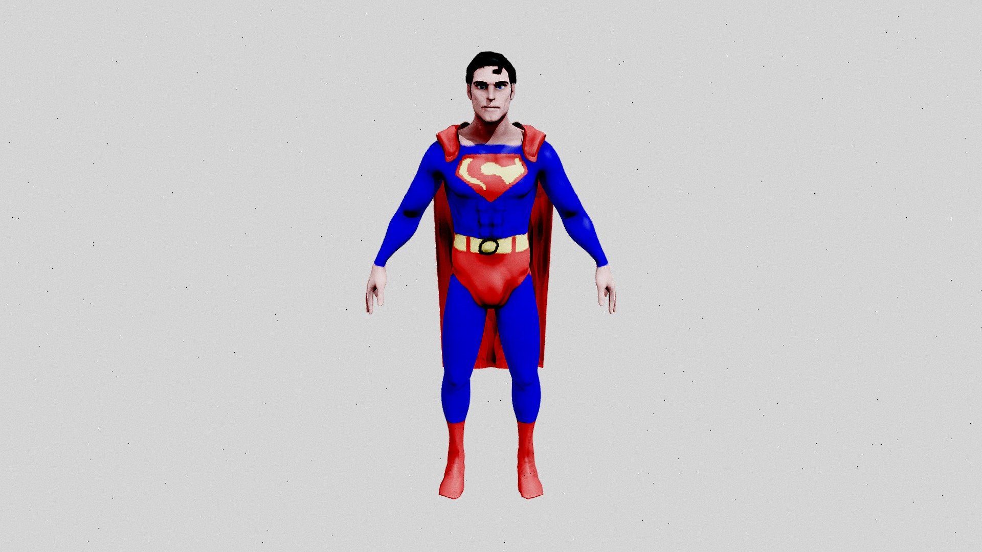Superman - Download Free 3D model by HorrorKingMario [be1a8dd] - Sketchfab