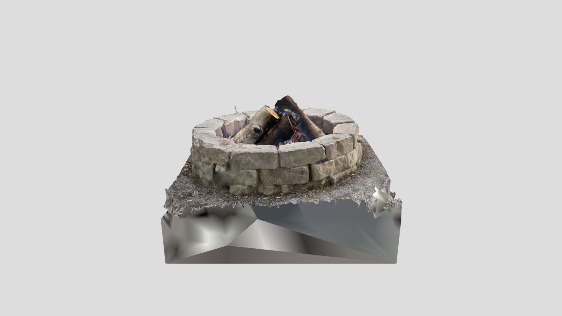 Fire pit - Download Free 3D model by bbhart [be1aec5] - Sketchfab