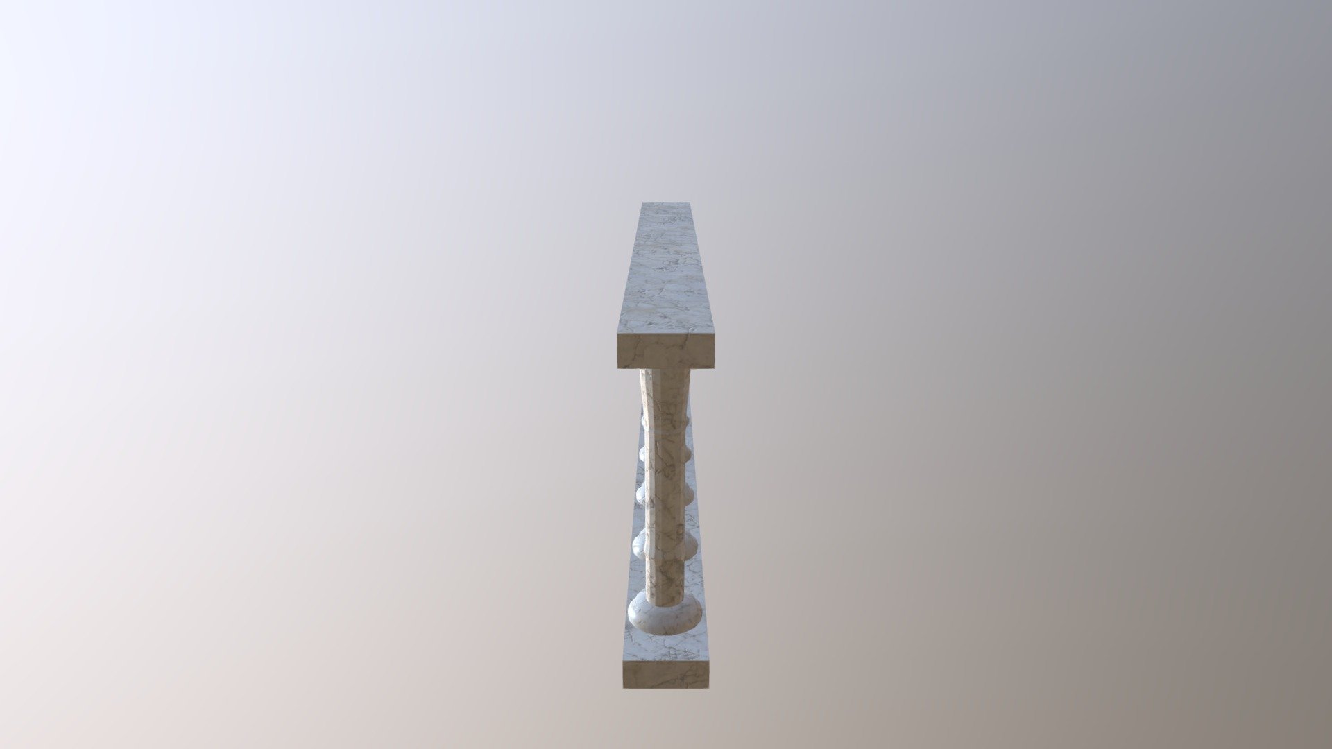 Roman Marble Bannister - 3D model by CameronMunro [be1bcca] - Sketchfab