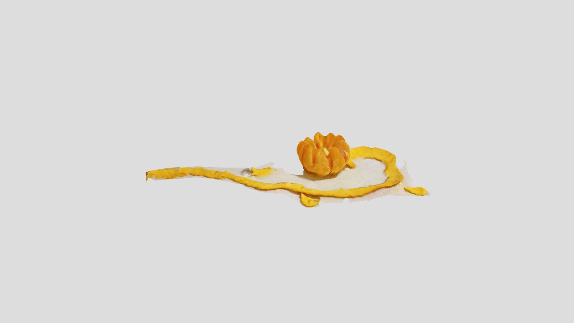 orange flower - Download Free 3D model by fartographer [be1c43a ...
