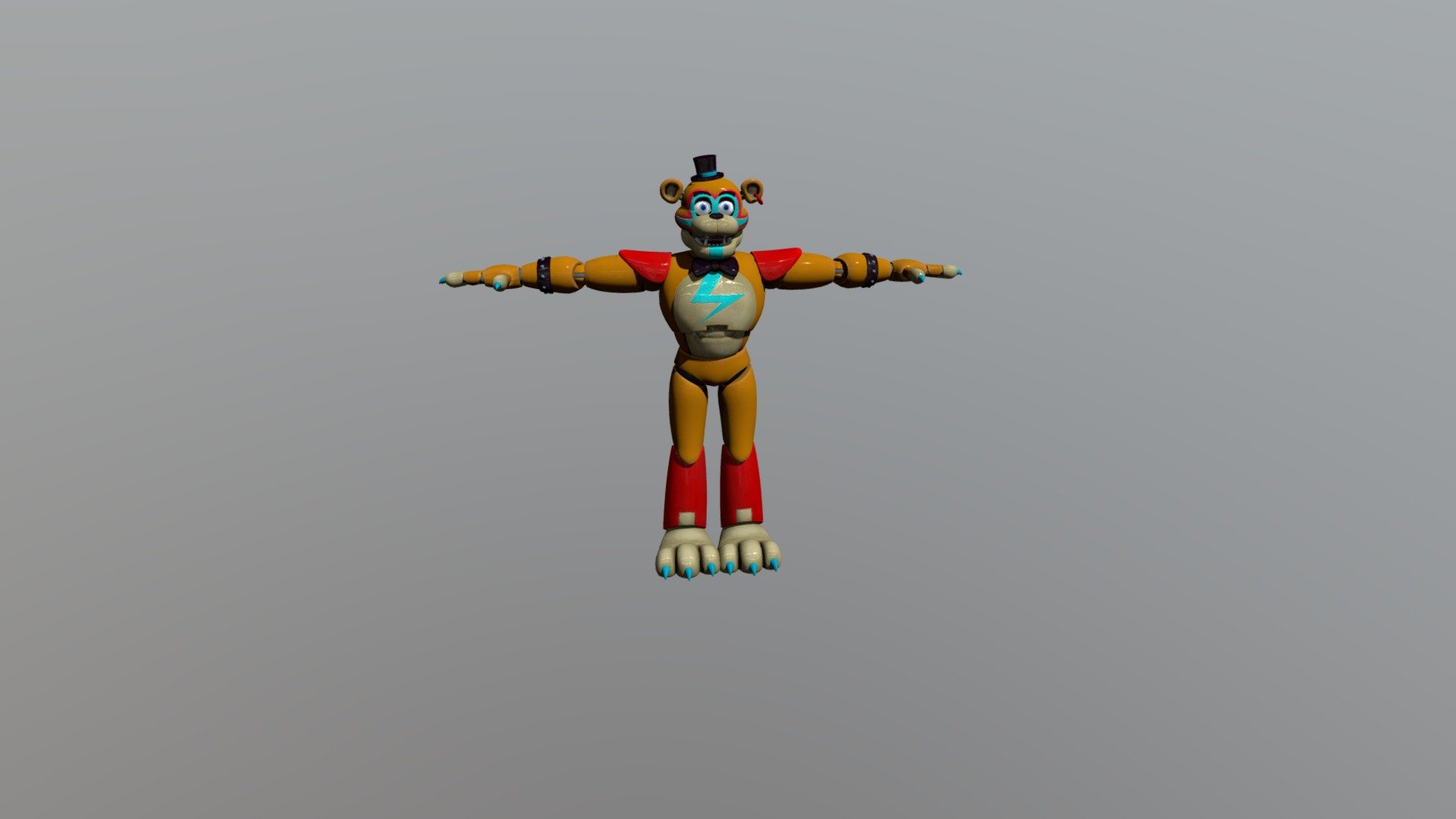 FNAF Security Breach Glamrock_ Freddy Hour 1 Am - Download Free 3D ...