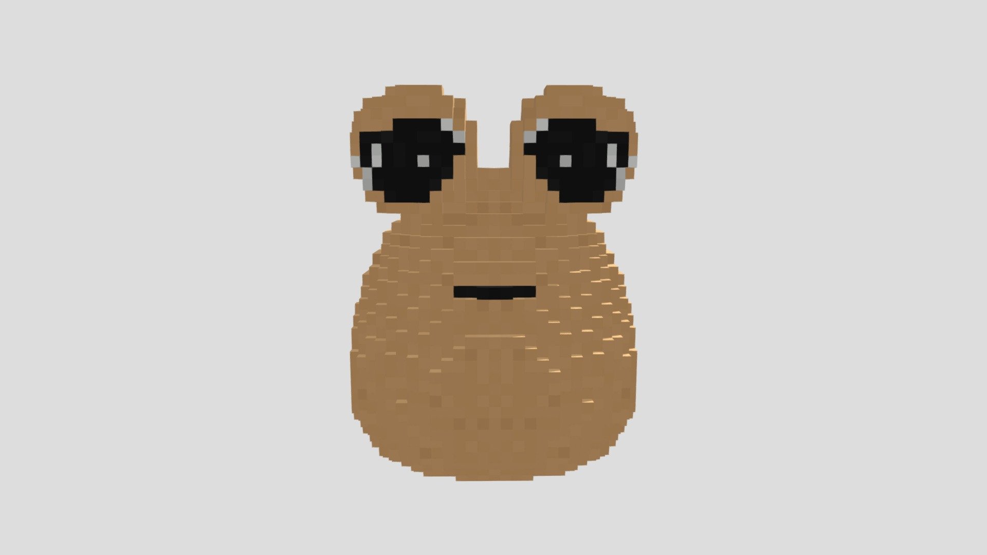 Pixel Pou Plush - Download Free 3D model by showbizchannel224 [be1d1fc ...