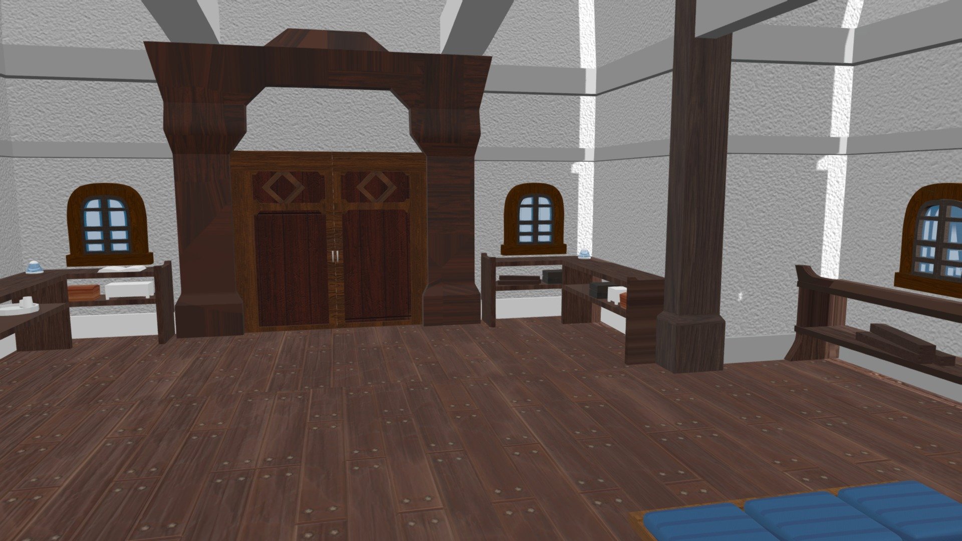 W.I.P room - 3D model by omar.alshaer12 [be1d503] - Sketchfab