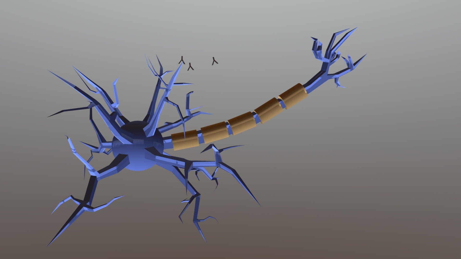 Neurona - 3D model by Guicos [be1db85] - Sketchfab