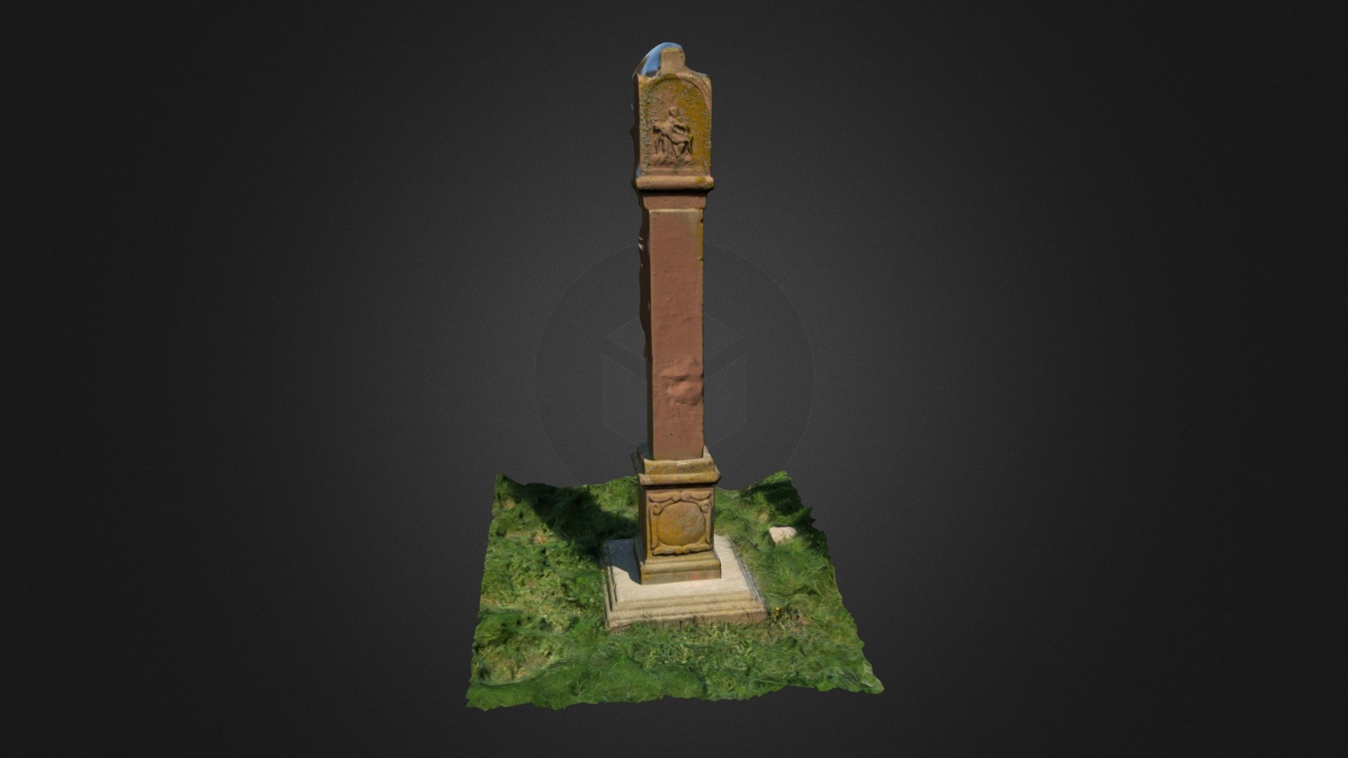 Saeule_01 - 3D model by mayscan (@myscan) [be1e53d] - Sketchfab