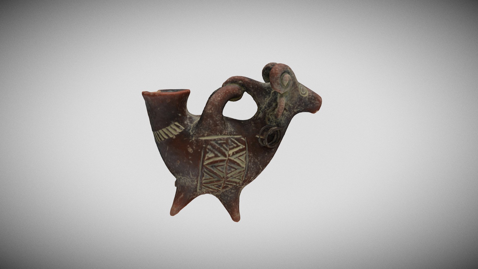 Inca Candle Holder - Download Free 3D model by portunes [be1f2e2 ...