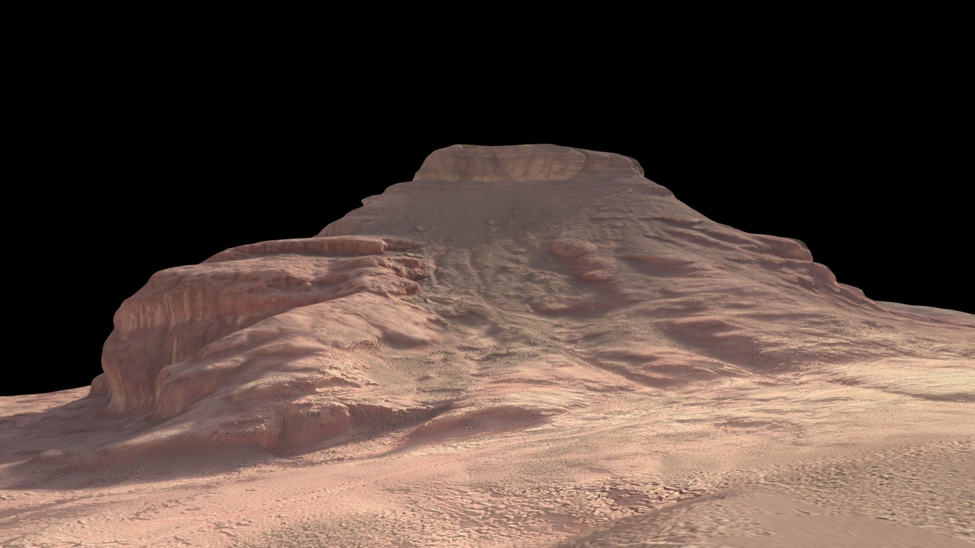 Crocodile Ridge, Timna, Israel - 3D model by Anthony Tamberino ...