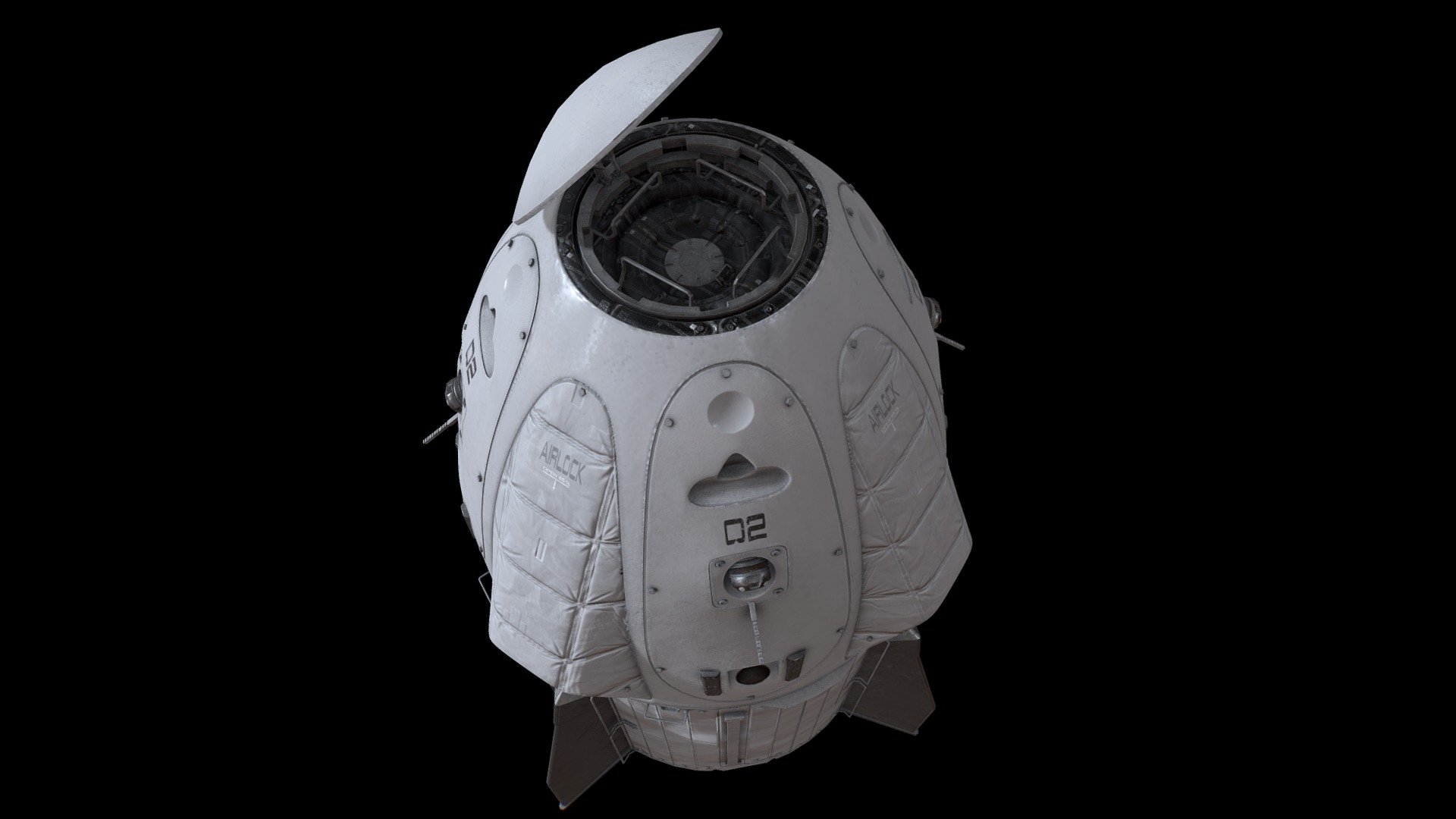 Space Rocket - Buy Royalty Free 3D model by Adrian Kulawik (@AKStudio3D ...