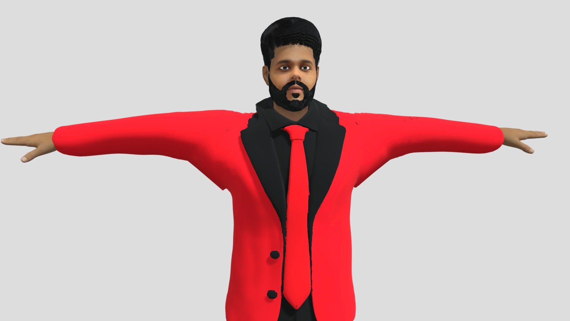 The Weeknd Realistic Rigged Male - 3D model by Leo DeArtist ...