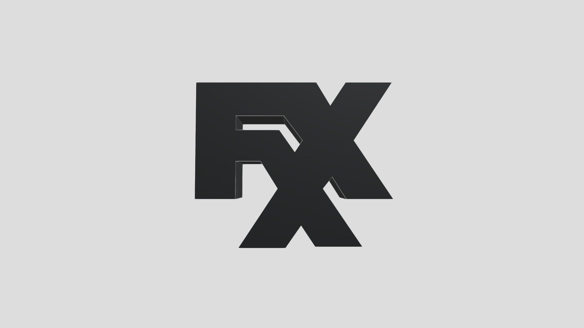 FXX Logo 2014-2016 - Download Free 3D model by Eww (@amandaarredondo097) [be22e2d] - Sketchfab