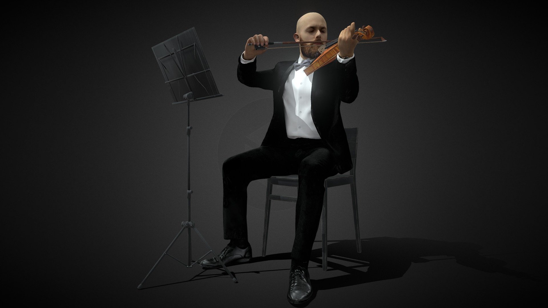 3D Scan Man Musician 029 - Buy Royalty Free 3D model by bonboniere3d ...
