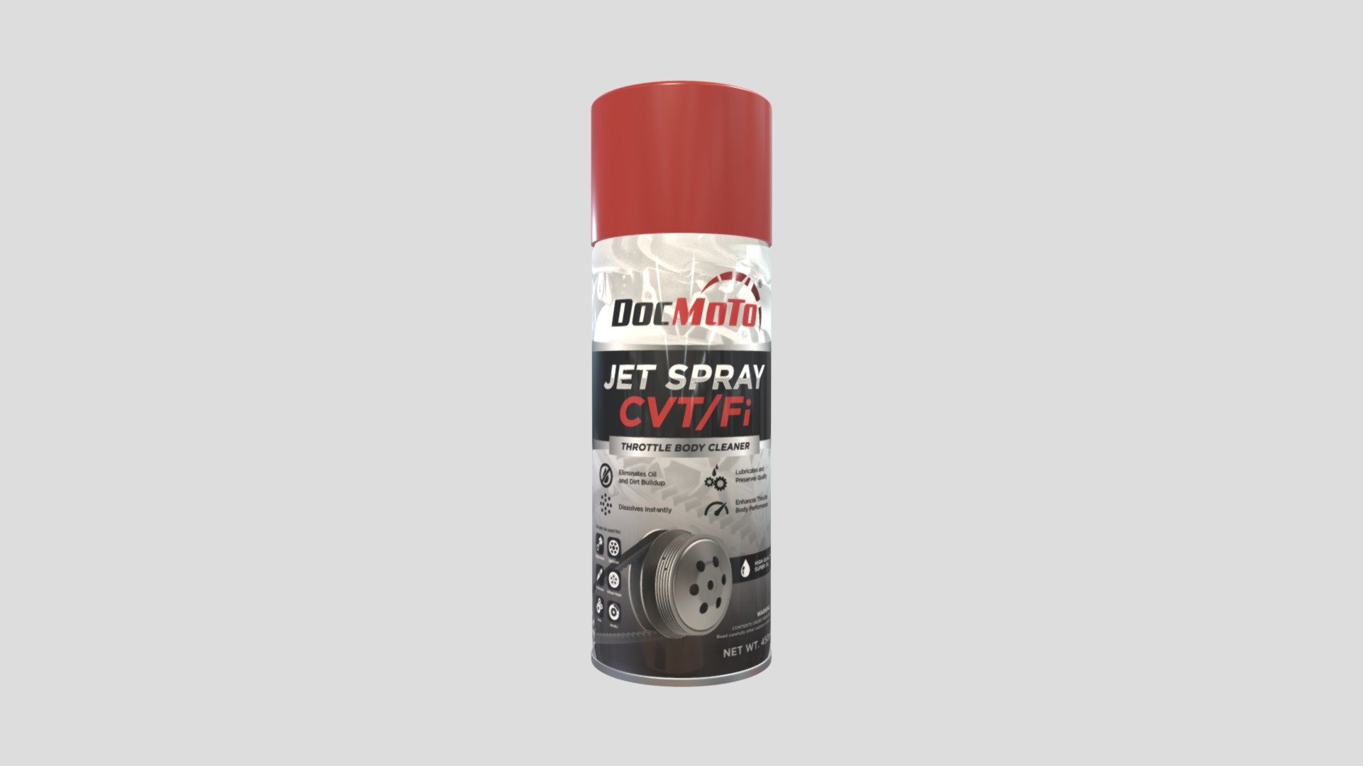 DocMoTo Jet Spray CVT/FI Throttle Body Cleaner - 3D model by Khen Brew ...