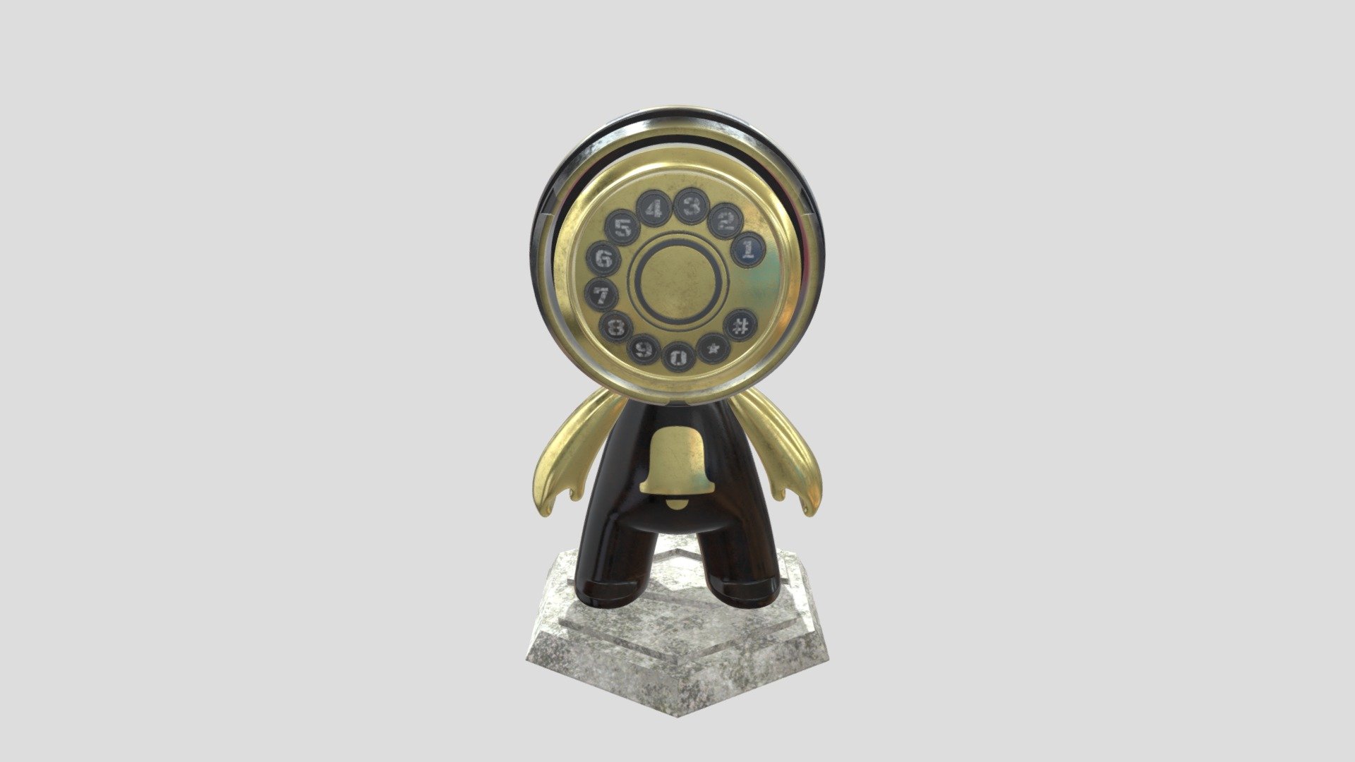 Telephone MAT - 3D model by Will Chism (@whc19a) [be25d5e] - Sketchfab