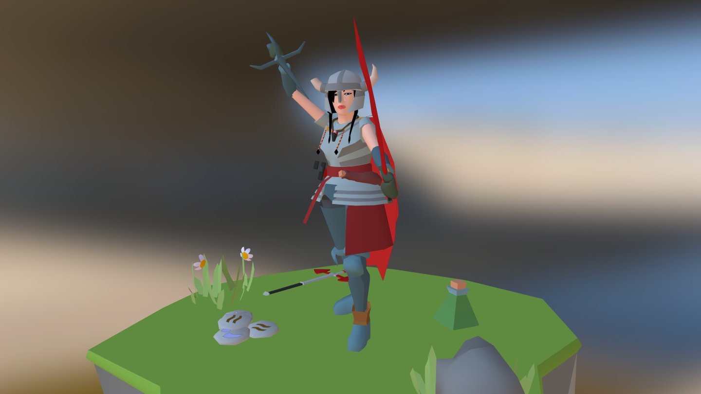 Oldschool Runescape Zerker. - 3D model by ASimonsDennis (@asimonsdenns ...