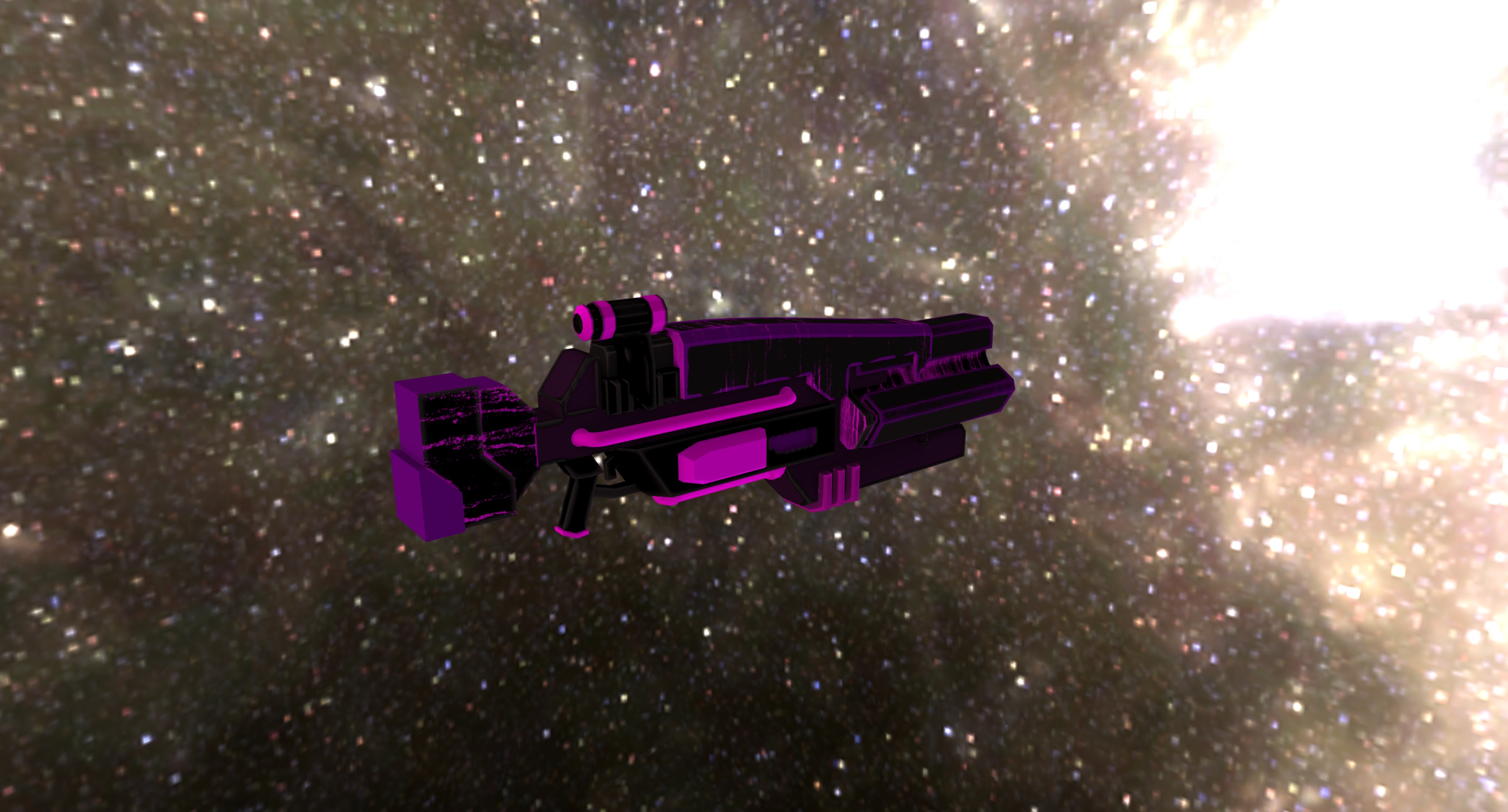 Pink Gun - 3D model by Tom-me [be26c04] - Sketchfab