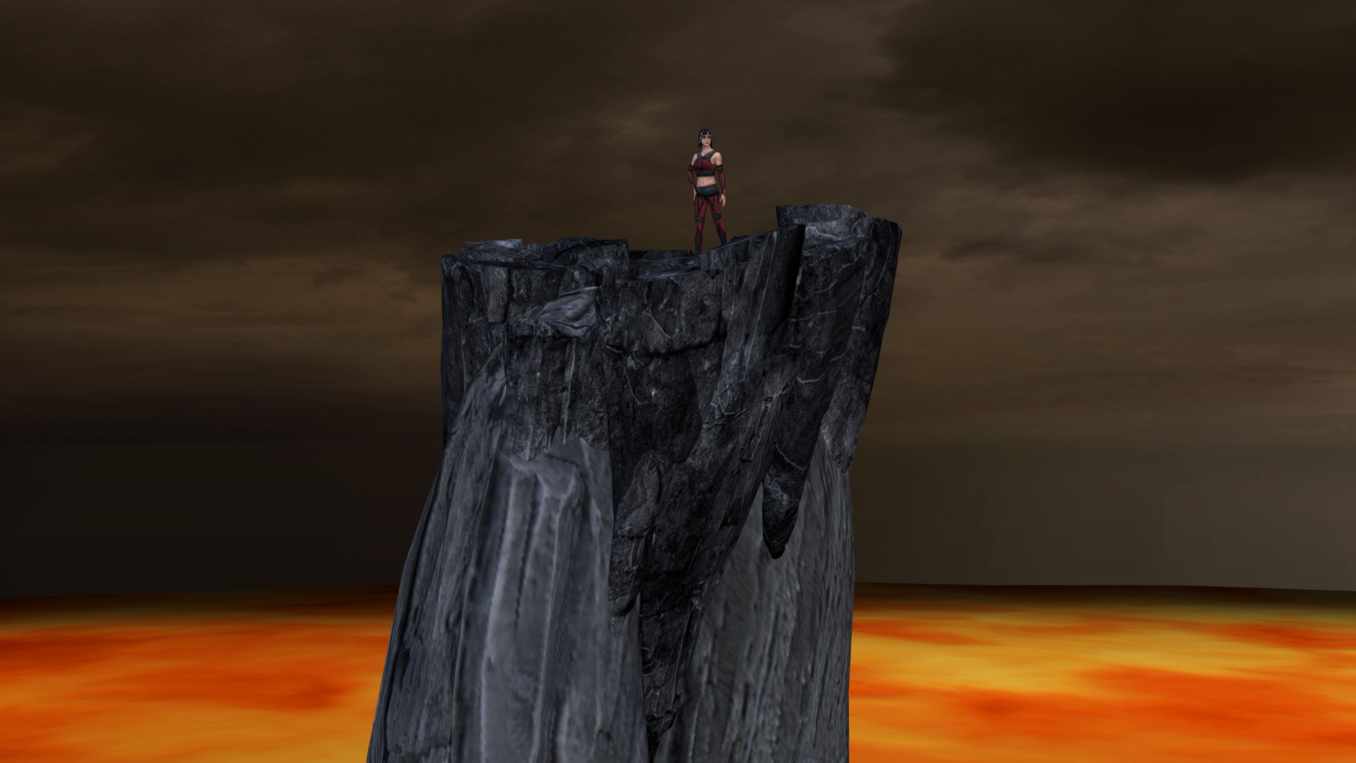 Custom Stage The Nether Cliff - 3D model by judgemk (@judgmentfist ...