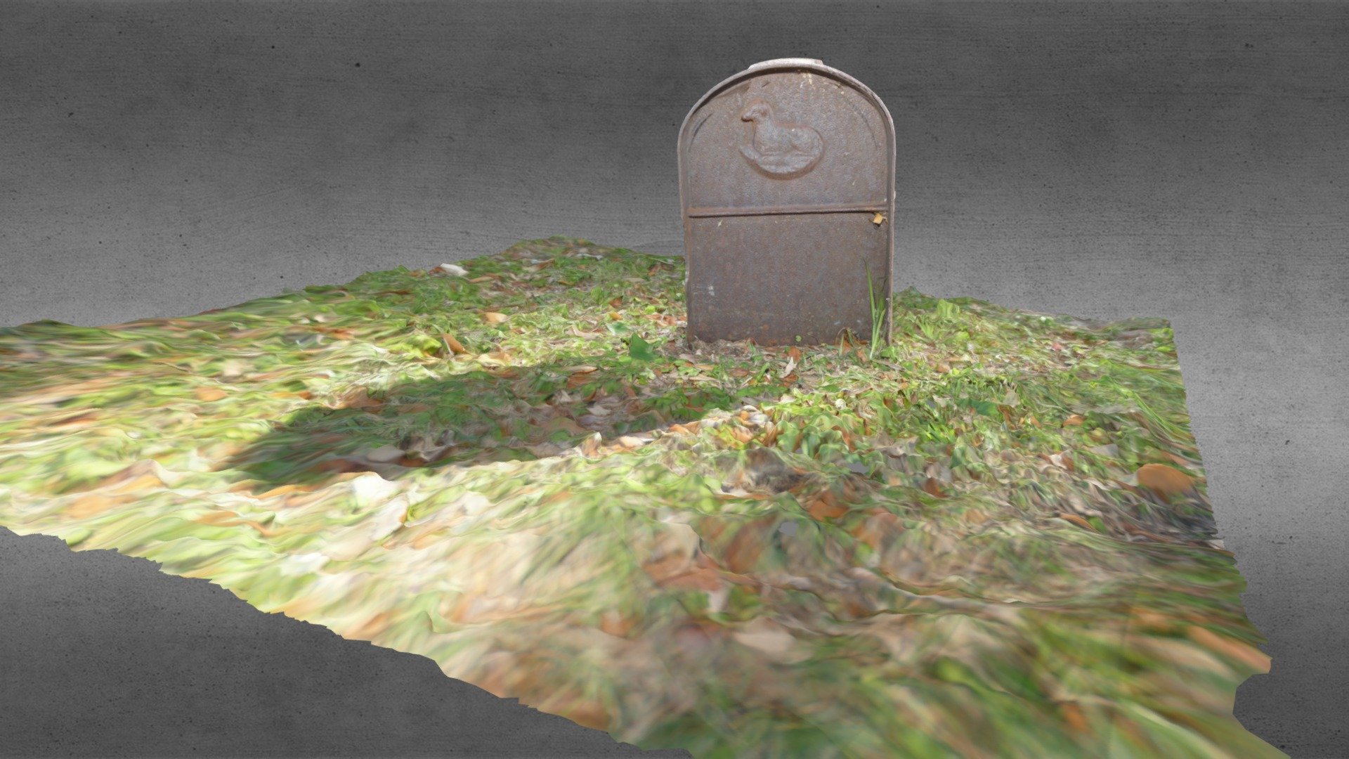 Iron Grave Marker - 3D model by UWFArchaeologyInstitute [be278ac ...