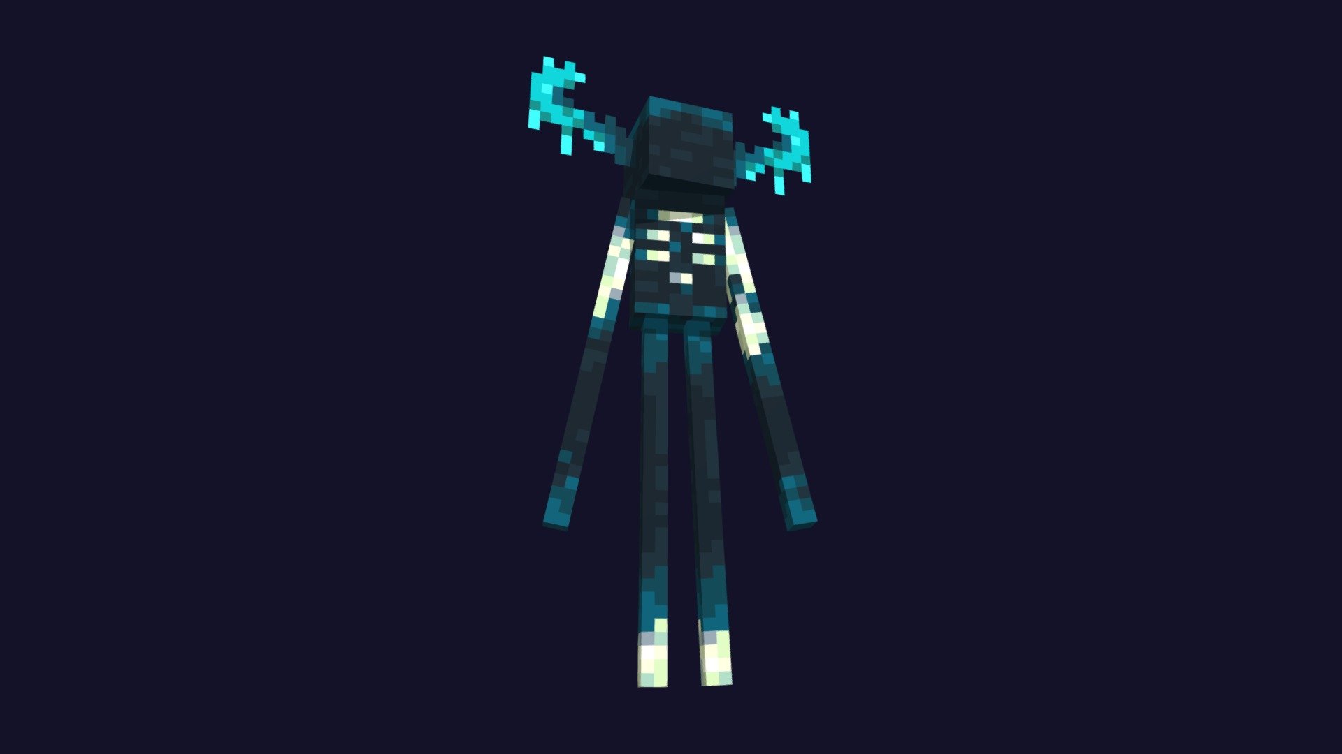 [MINECRAFT] Warden enderman - Download Free 3D model by ounzi [be27bda ...