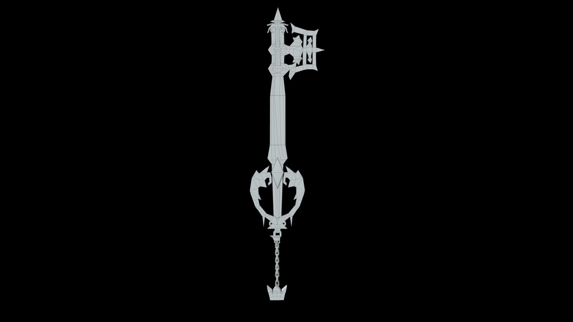 Oblivion Keyblade - 3D model by NoahKing27 [be28909] - Sketchfab