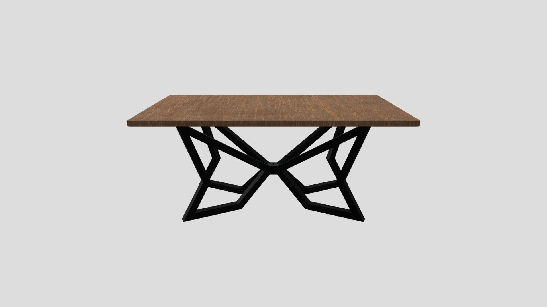 Geometric Dinning Table Legs D7 - 3D model by @Relentlessdesigns ...