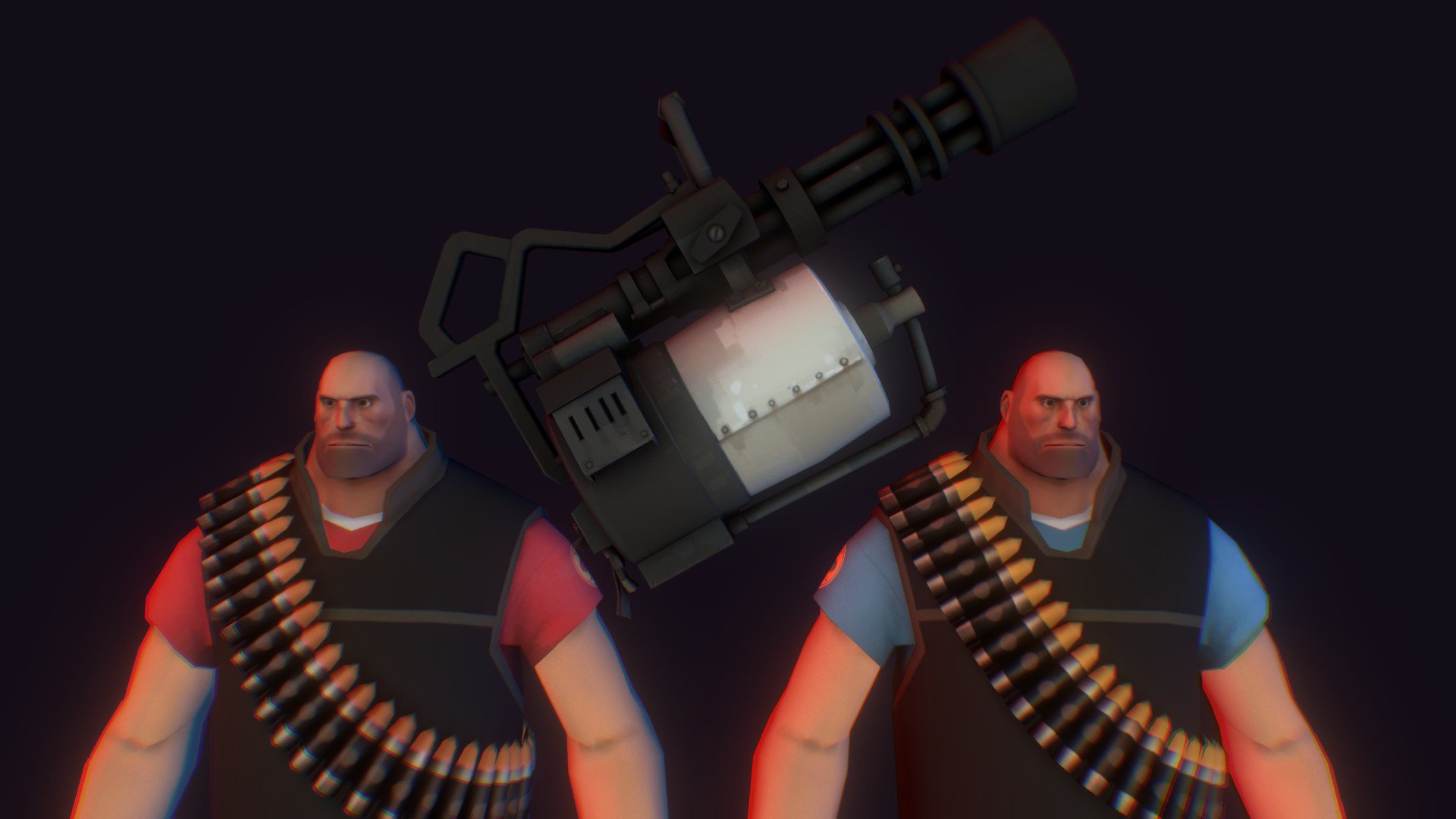 The Heavy Weapons Guy - Download Free 3D model by Homeless_Models (@hl ...