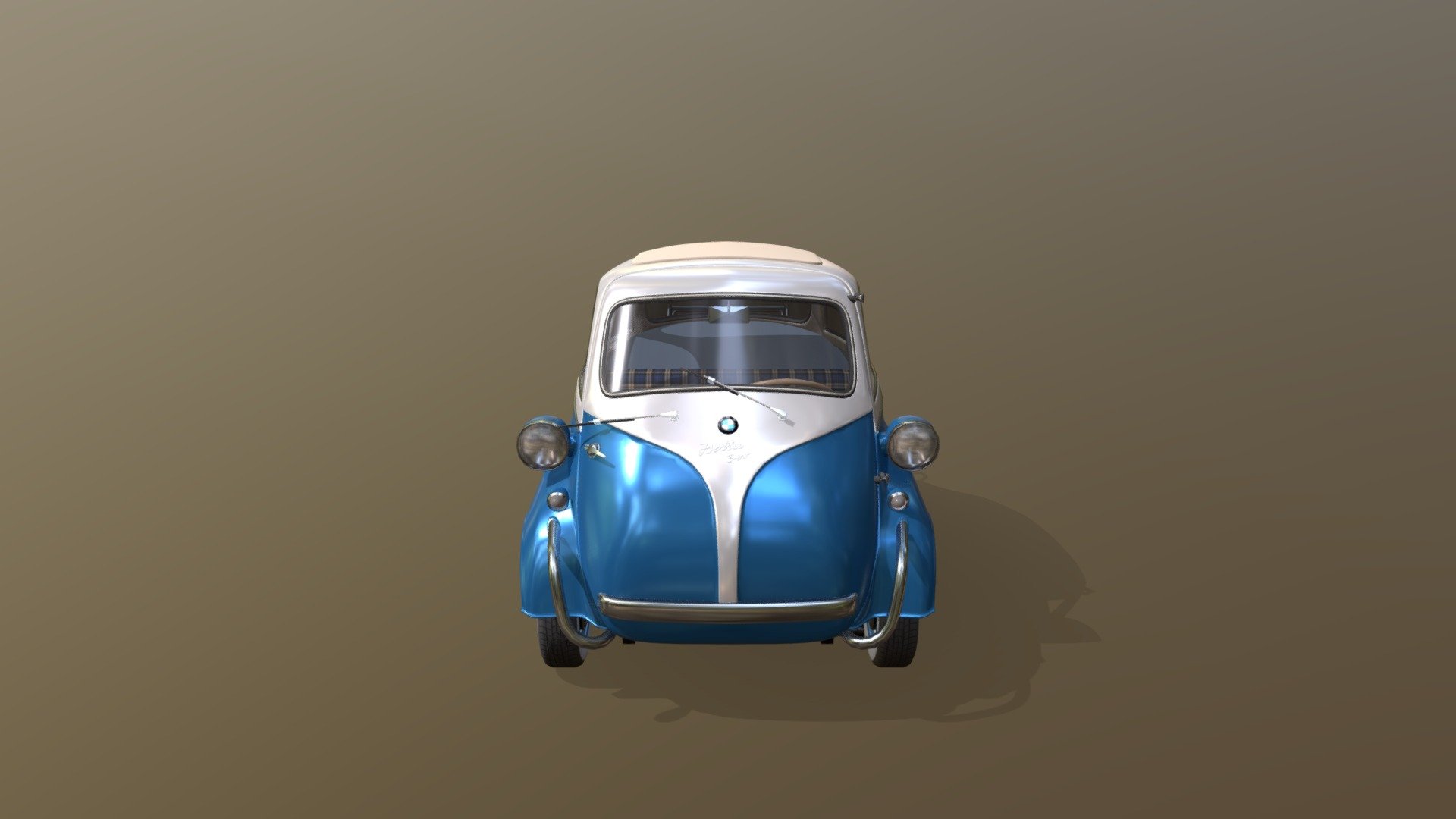 Bmw Isetta - 3D model by fedanchek [be2aea6] - Sketchfab