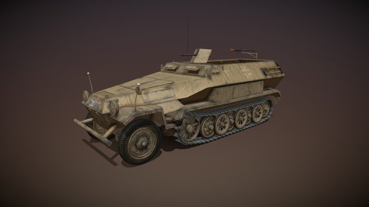Sdkfz-251 3D models - Sketchfab